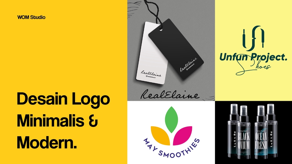 DESAIN LOGO MODERN, PROFESIONAL & MINIMALIS