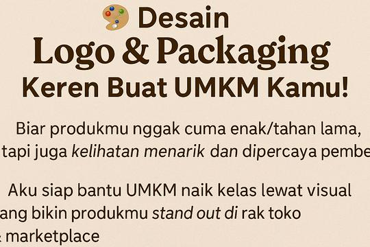 Design Logo dan Packaging UMKM