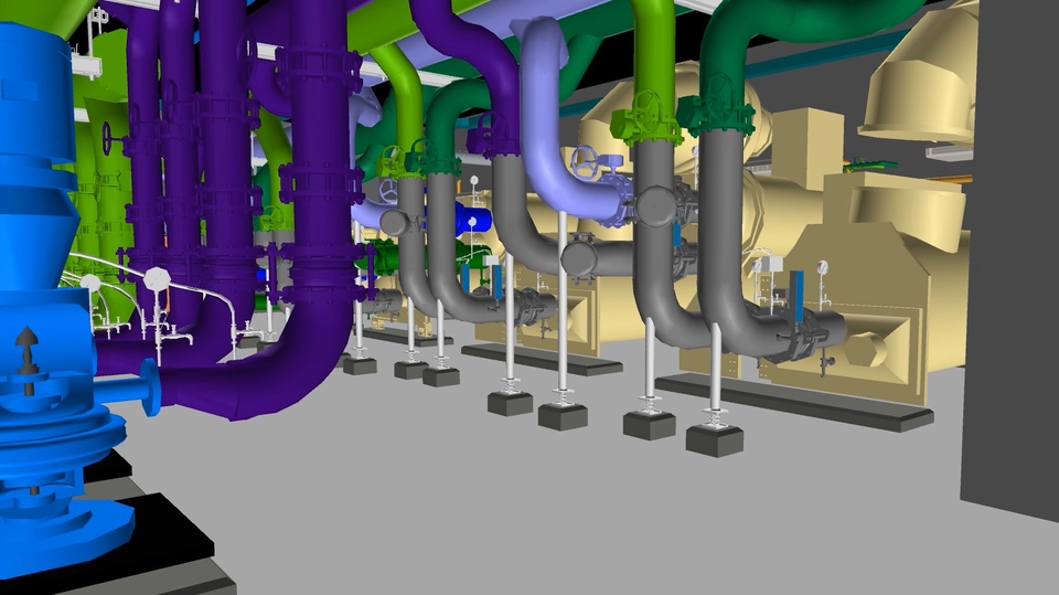 VDO Presentation-Animation งานระบบ MEP จากไฟล์ Navisworks และ Revit
