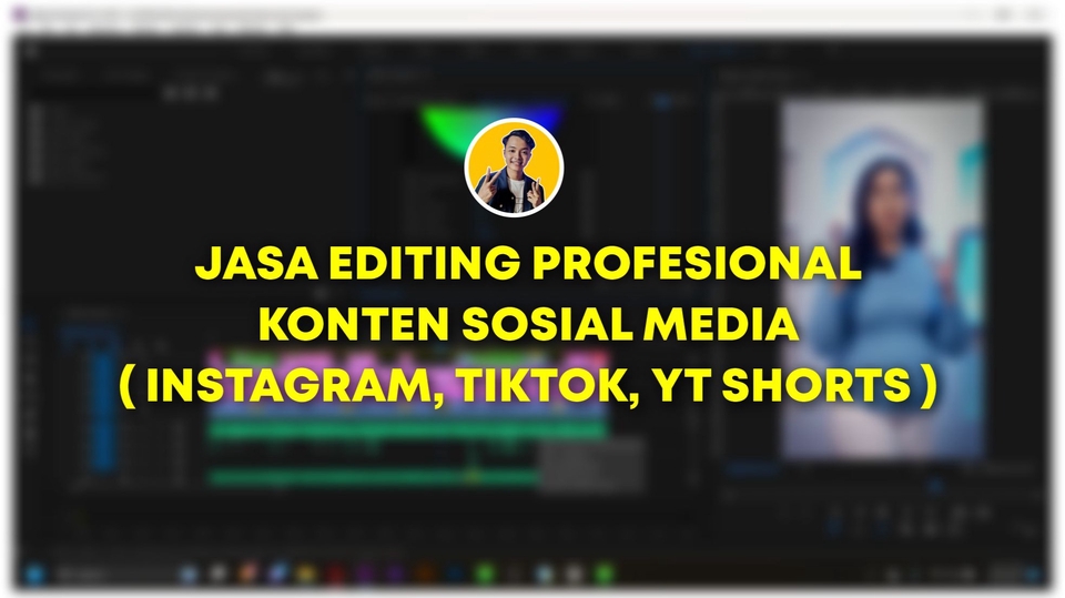 VIDEO EDITING SHORTS VIDEO ( REELS, YOUTUBE,TIKTOK ) 1 HARI JADI