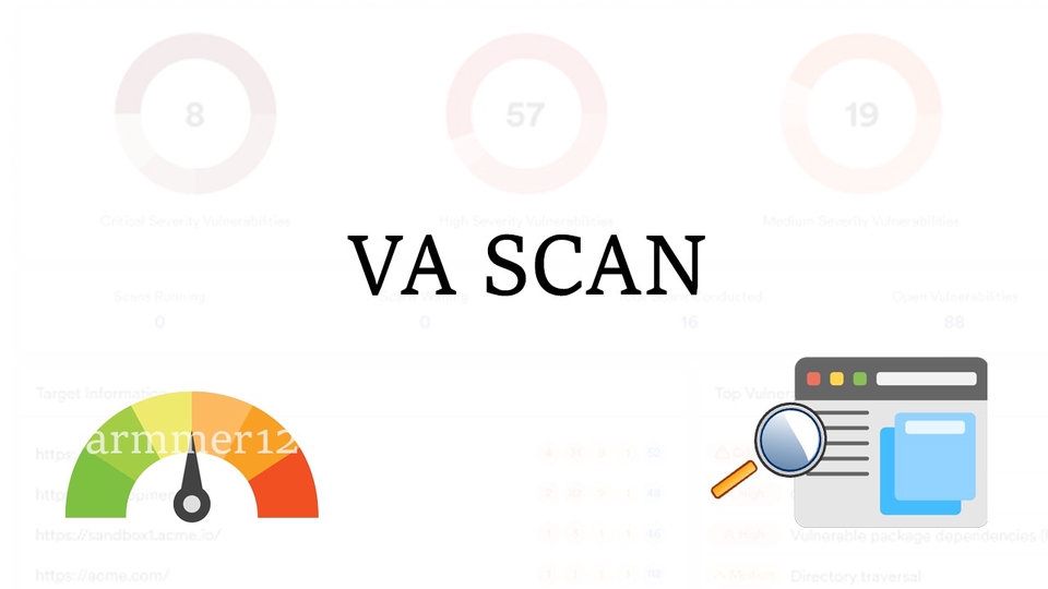 vulnerability scan (VA Scan)
