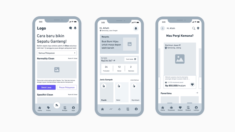 Wireframe-Userflow-Information Arsitecture With Whimsical & Figma