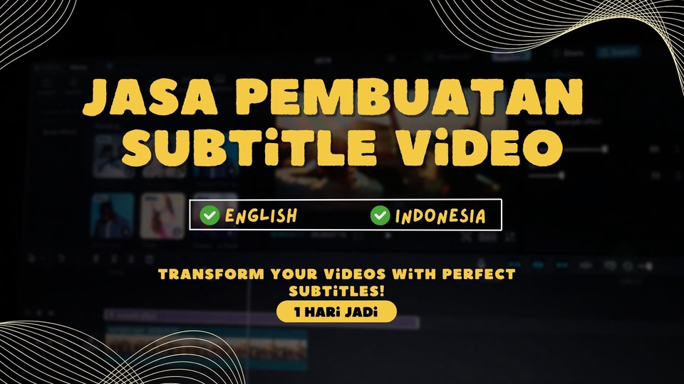 Jasa Pembuatan Subtitle Tercepat, Murah dan Akurat