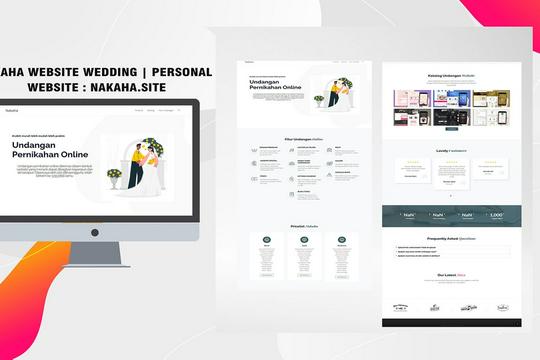 Website Undangan Pernikahan / Wedding Invitation Online