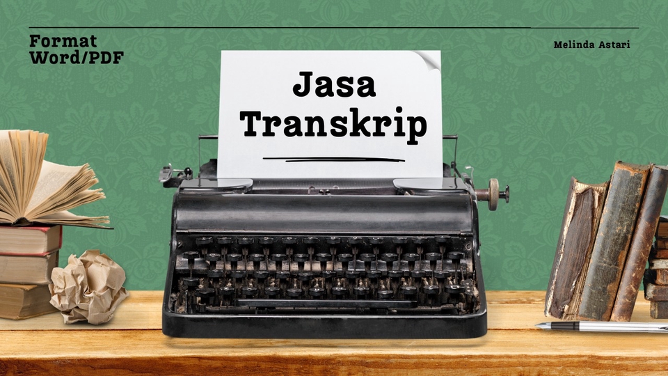 Jasa Transkrip Video/Audio (Verbatim) Kilat