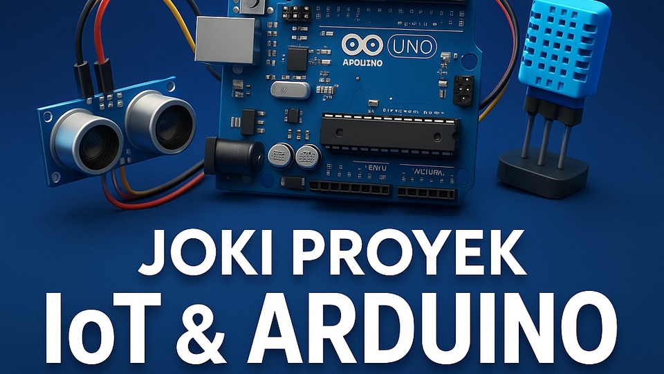 Jasa Pembuatan Project IOT Arduino dan ESP, 3D Desain, Poster, PPT.
