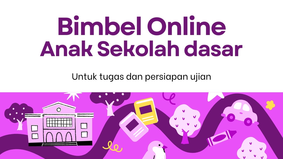 Bimbel online untuk anak Sekolah Dasar (SD)