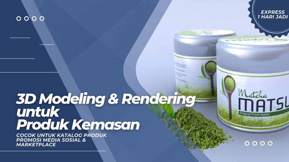 3D Product Modeling dan Rendering