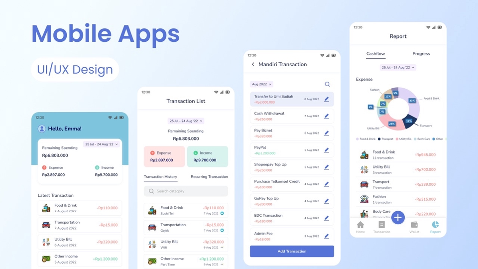 Jasa Desain UI/UX Aplikasi Mobile dengan Figma