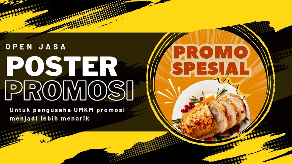Jasa Bikin Poster Untuk Promosi/Diskon Produk