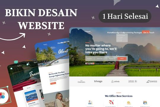 Bikin Desain Website Responsive Murah! BISA REVISI SEPUASNYA!