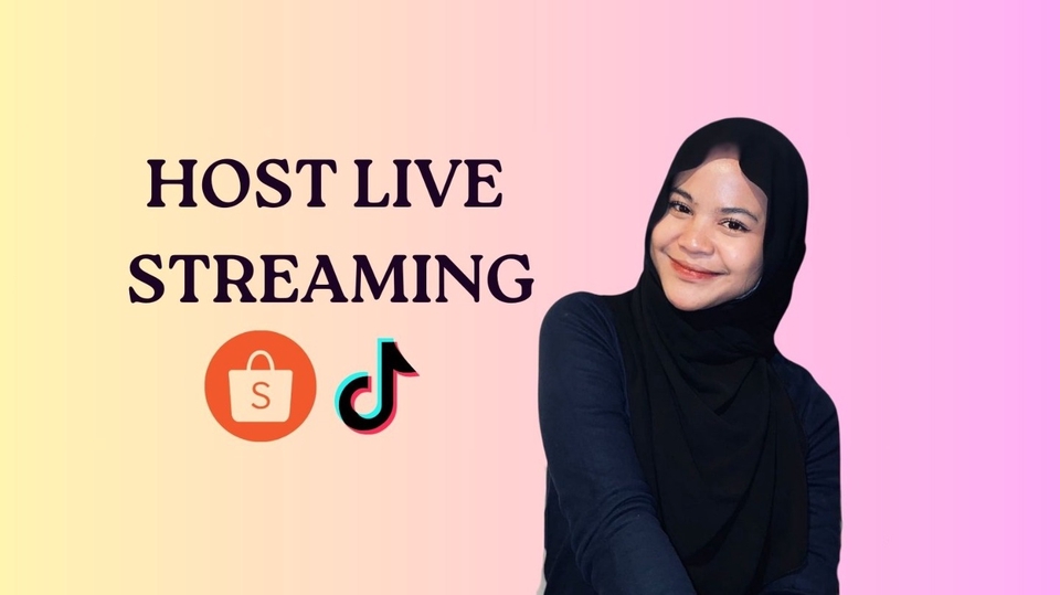 Jasa Host Live Shopee/Tiktok