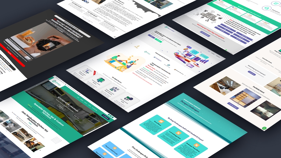 Pembuatan Website, Wordpress, Elementor, Landingpage dengan Tampilan ...