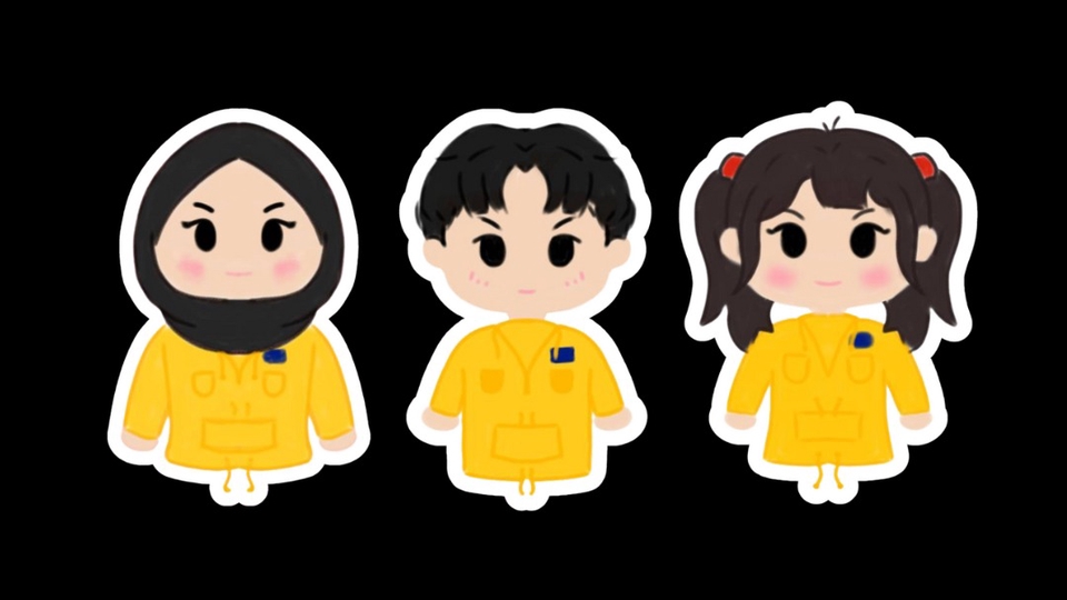 Desain karakter terinspirasi dari mahasiswa Teknik Geologi ITB dengan ...