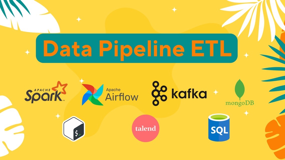 รับทำ Data Pipeline ETL ด้วย Tools ต่างๆ