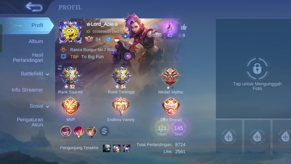 Mobile legend