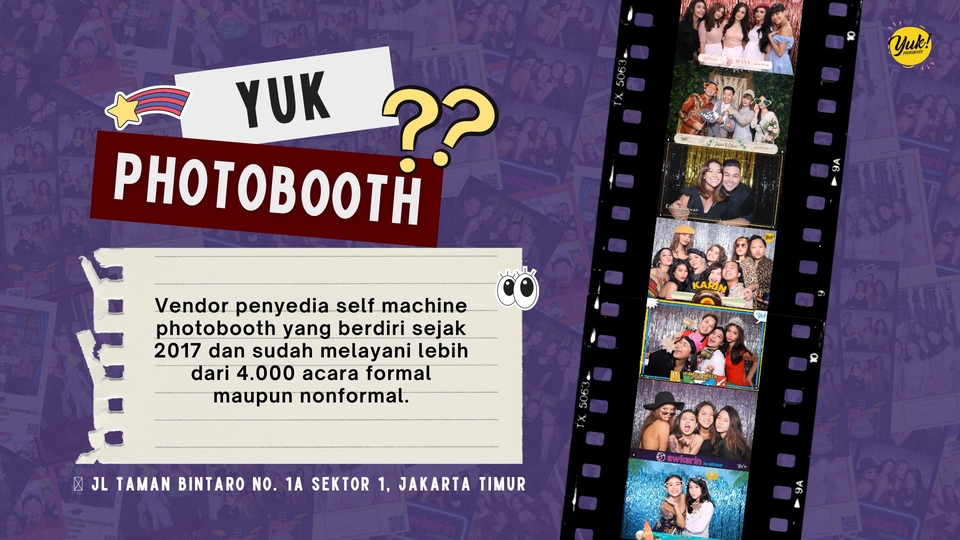 Slide PPT unik, colorful, dan customisable