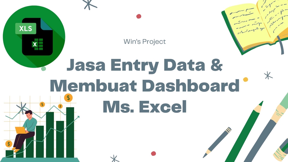 Jasa Entry Data Excel dan Pembuatan Dashboard