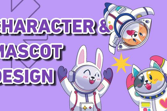 Desain Maskot / Karakter Style Sederhana