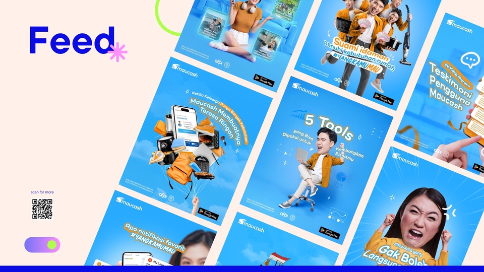 Instagram & Facebook Feed (Design Only)