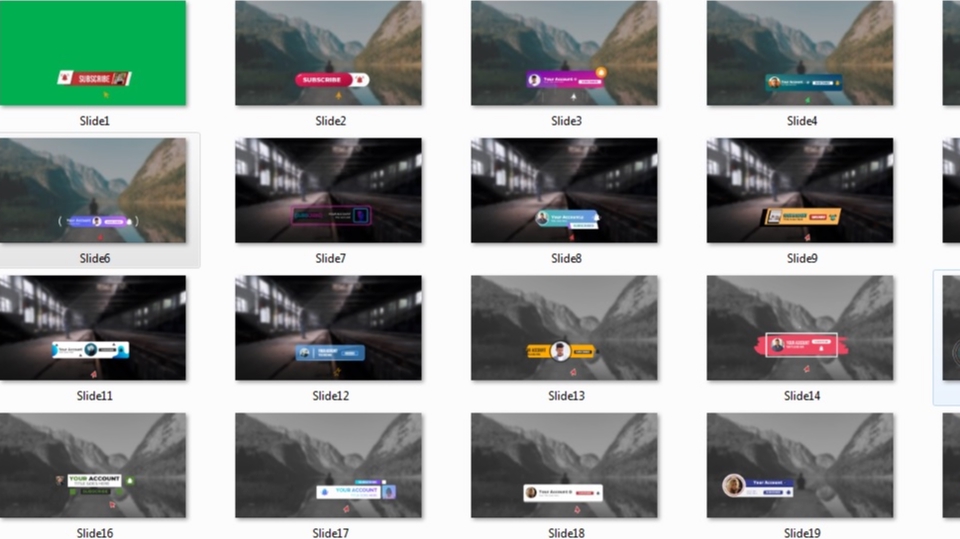 Subscriber Animation