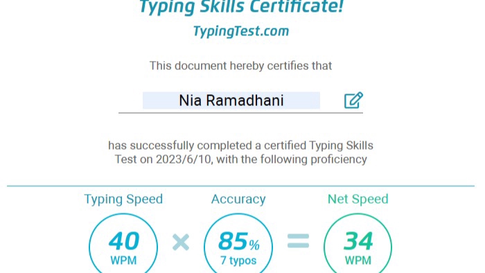 Ketik apapun dalam waktu singkat, Percayakan disini