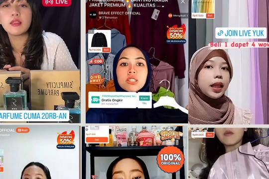 JASA HOST LIVE STREAMER TIKTOK SHOPEE