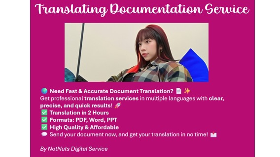 Translate Any Document (PDF, Word, PPT, Excel)