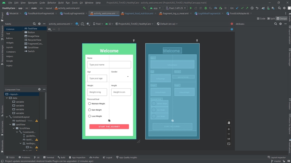 Pembuatan Aplikasi Android dengan Android Studio(XML/Compose)