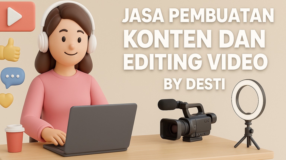 Buat Konten / Editing Video Reels & TikTok