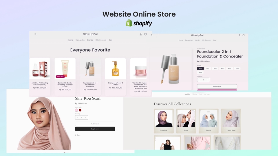 Pembuatan Website Toko Online dan E-Commerce dengan Shopify