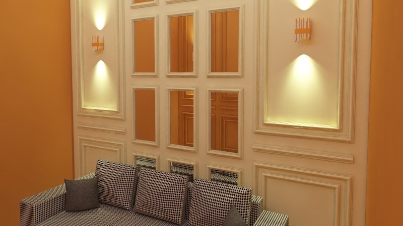 3d rumah beserta desain interior