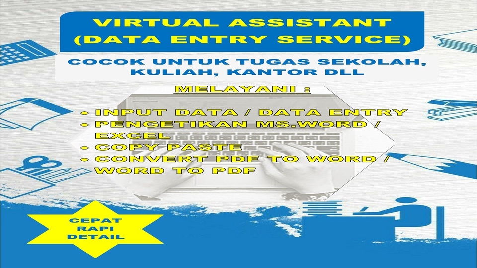Virtual Assistant / Data Entry Service