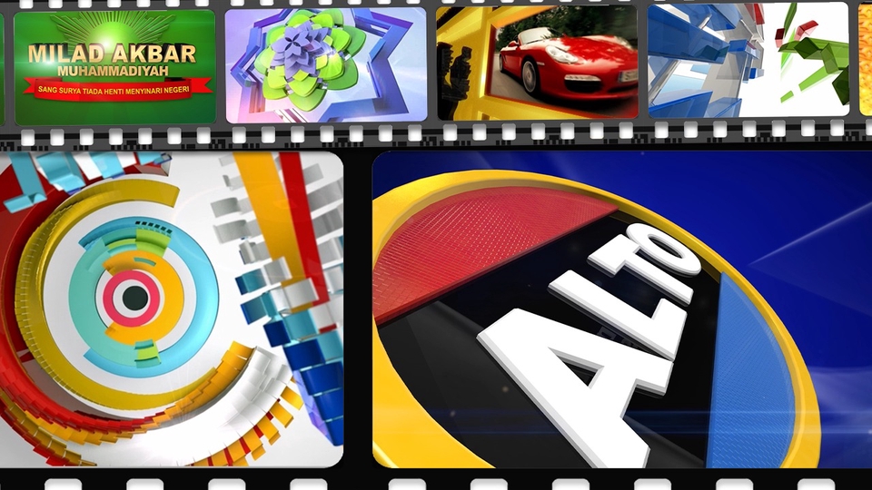 Jasa pembuatan visual animasi 2D & 3D intro/outro logo, bumper & Looping