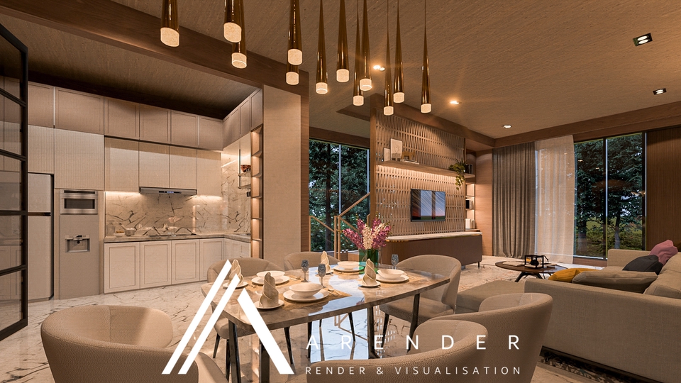 3d render interior exterior lumion sketchup