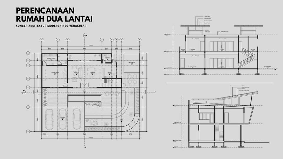 Jasa Desain Rumah 2D
