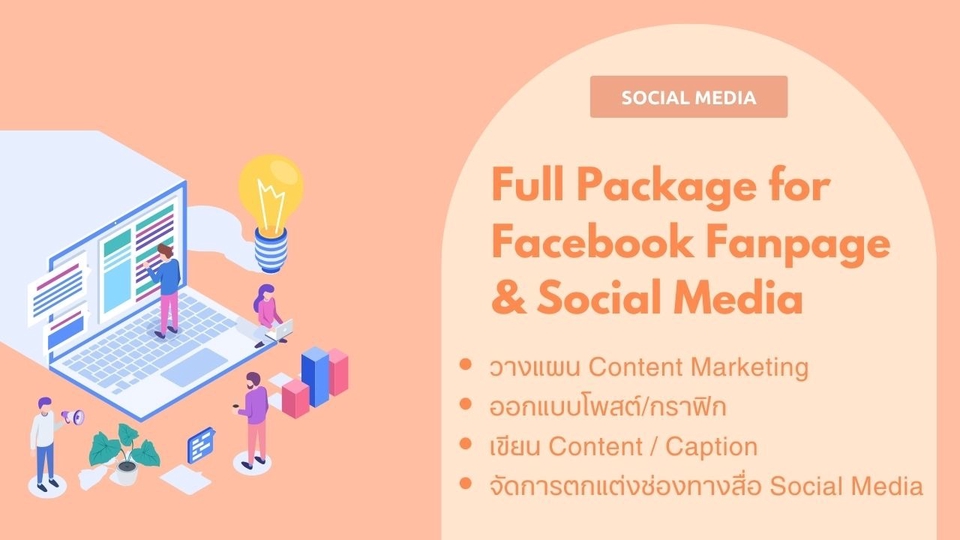 Full Package for Facebook Fanpage & Social Media