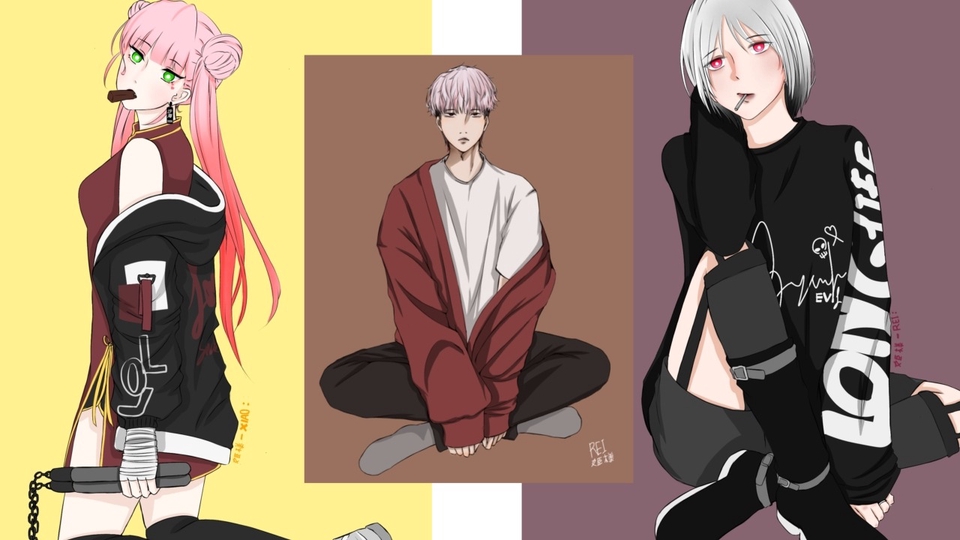 Commission art 2D character (fanart, oc, anime, manga)