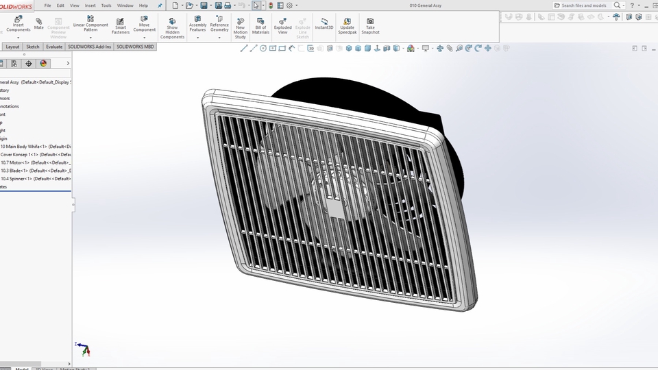 Design 3D Product SolidWorks AutoCAD