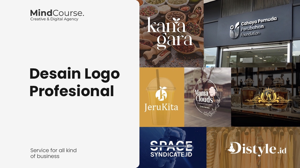 DESAIN LOGO PROFESIONAL - BEBAS REVISI & KONSULTASI