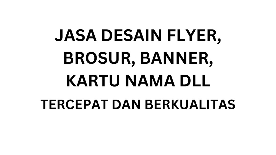 Desain Flyer, Brosur, Banner, Kartu Nama, Company Profile Perusahaan ...
