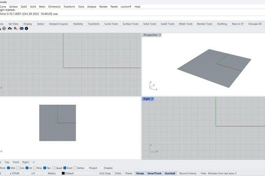 รับขึ้น 3D ด้วย rhino
