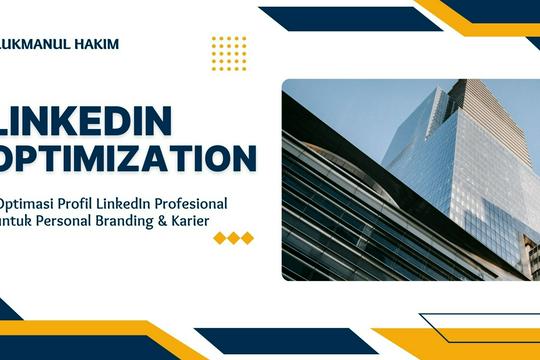 Optimasi Profil LinkedIn Profesional untuk Personal Branding & Karier