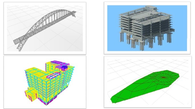 Desain, Gambar, Perhitungan Struktur Bangunan dengan SAP2000 dan atau ETABS