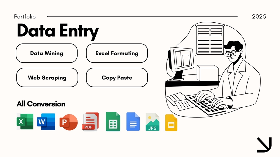 Jasa Data Entry Profesional | Data Mining, Web Scraping & Konversi Format Akurat!