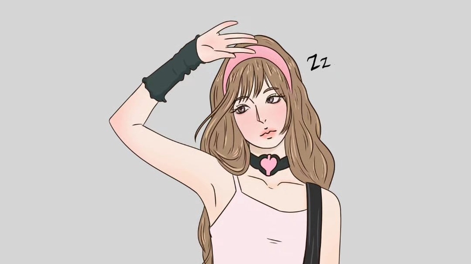 Desain Karakter Komik Webtoon