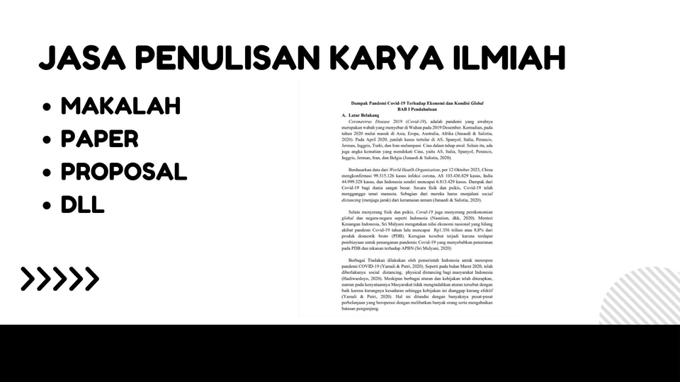 Pembuatan Makalah/Proposal/Paper/DLL