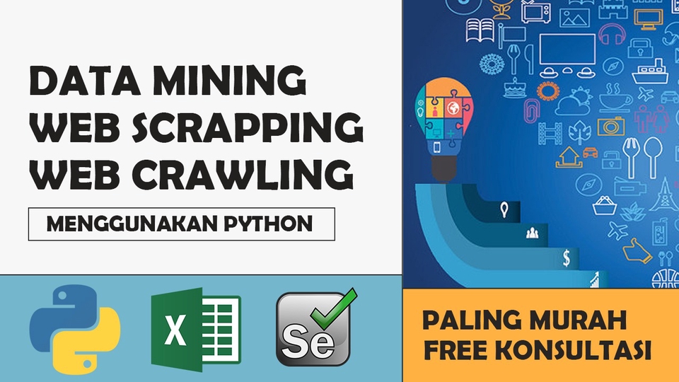 Data Mining, Web Scrapping, Web Crawling Menggunakan Python