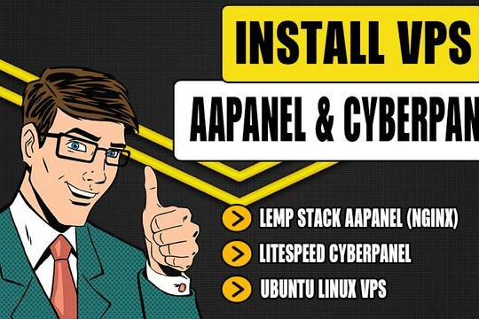 Jasa Install VPS Linux AApanel & Cyberpanel