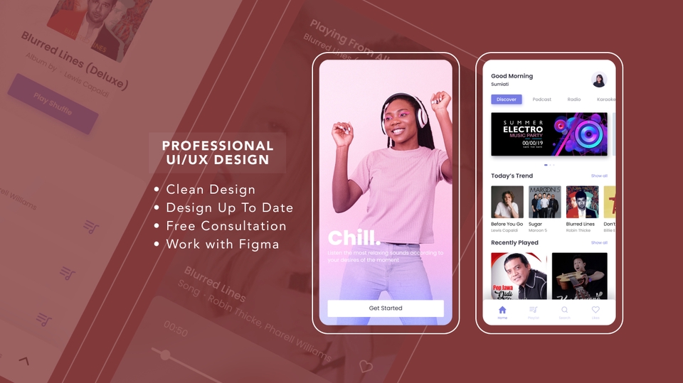 Desain Tampilan Aplikasi Mobile IOS & Android